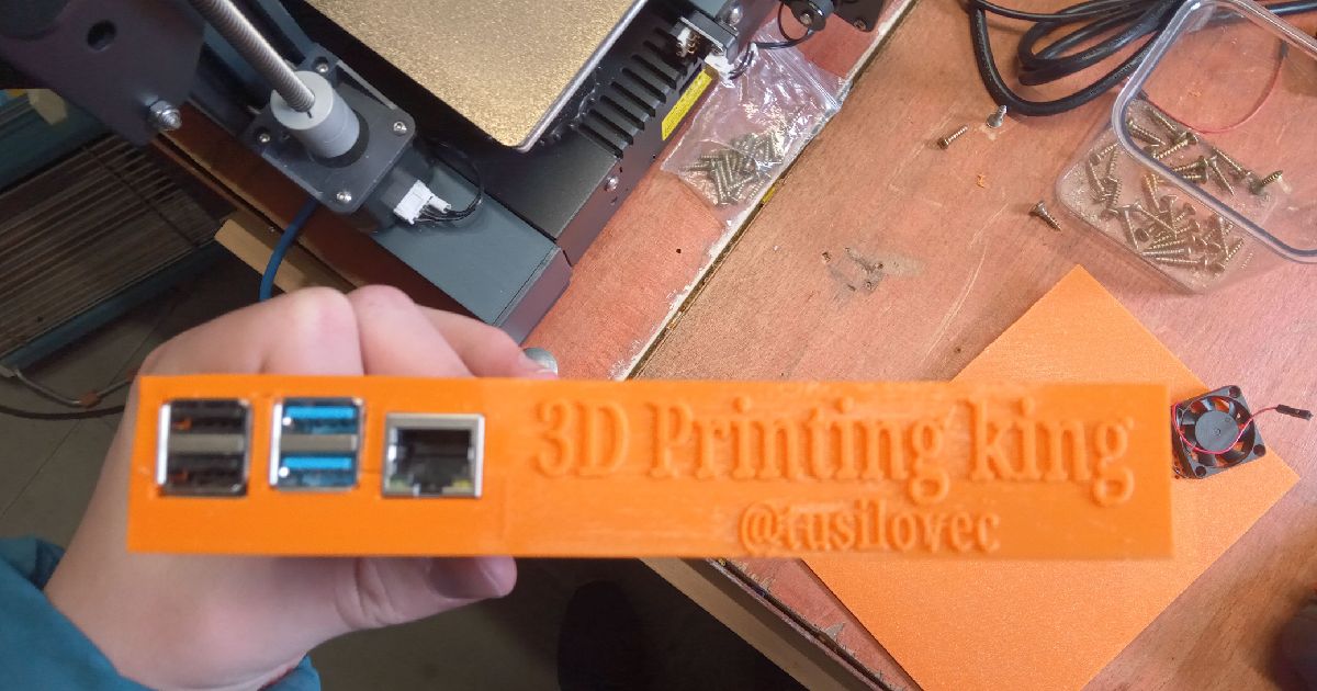 Krabička pro RPI4B a 2ks 2kanálové relé ! Case for RPI4B and two ...