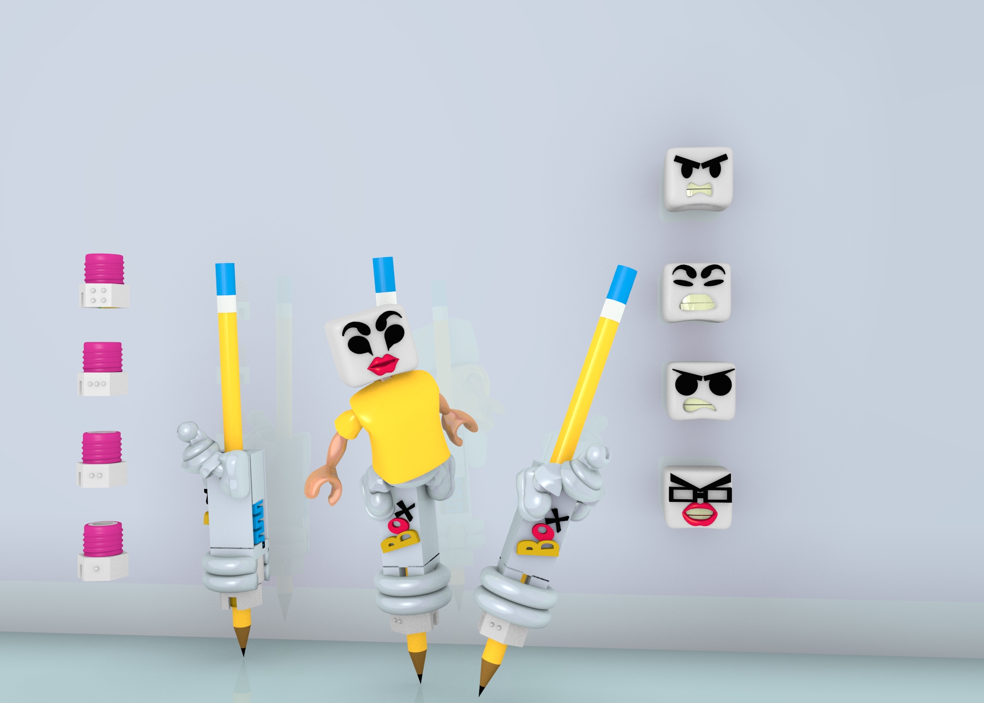 Boxseez Pencil Hugger by Boxseez | Download free STL model | Printables.com