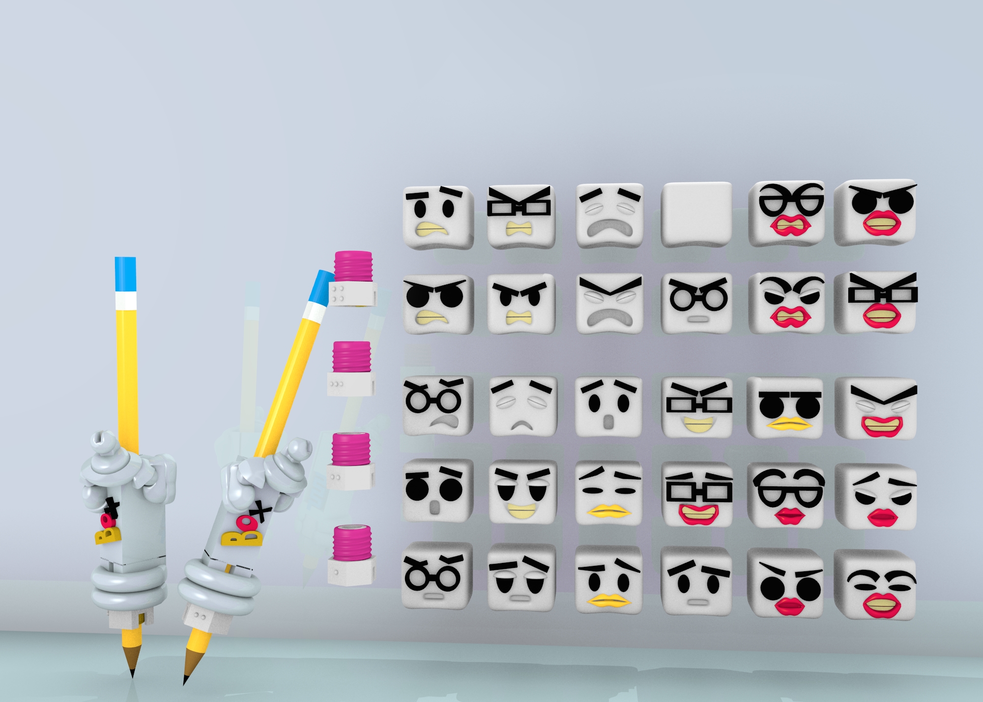 Boxseez Pencil Hugger by Boxseez | Download free STL model | Printables.com