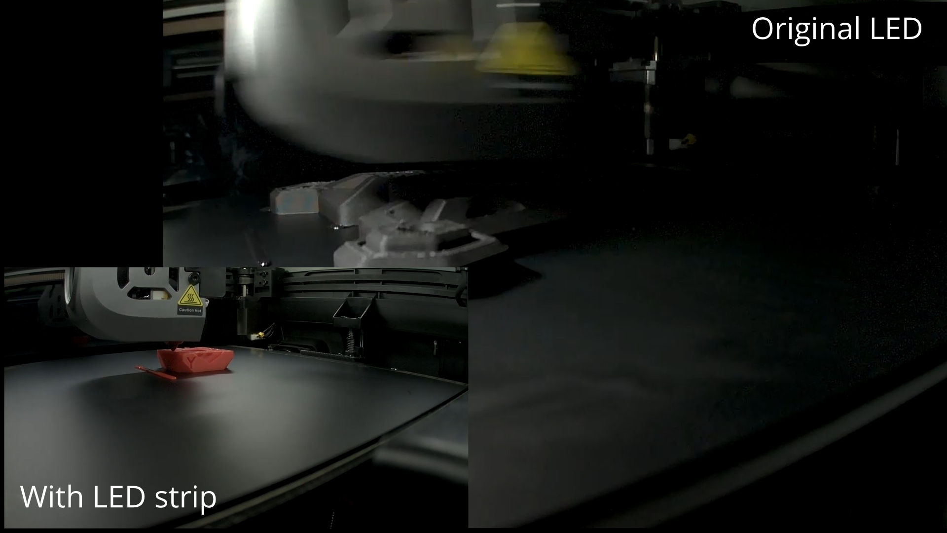 Creality K1C Lid Riser LED model von Patryk Olczak | Kostenloses STL ...