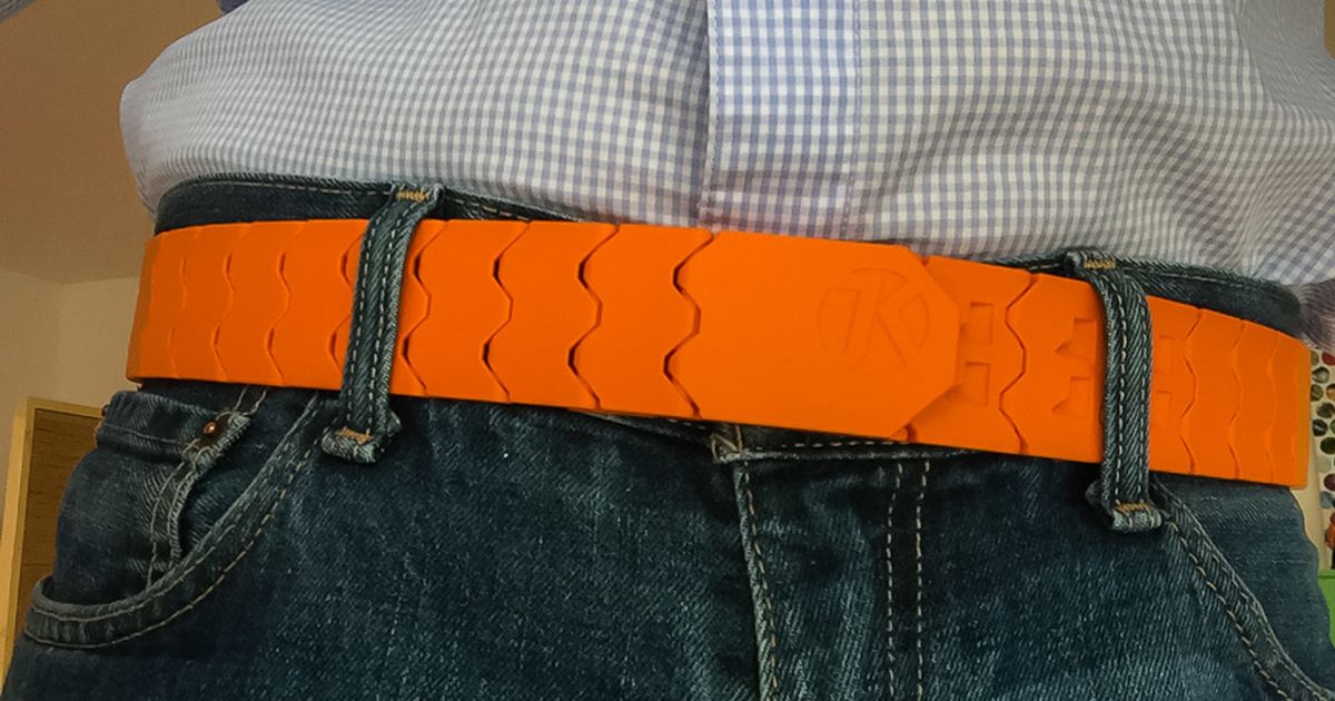 3DWatsch's print in place BELT by Jörn | Download free STL model ...