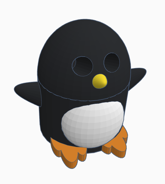 penguin by Mona_Lisa_3d | Download free STL model | Printables.com
