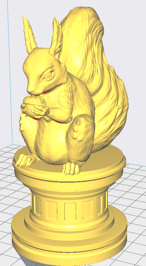 High Detailed - Squirrel Figure von Onur Yıldırım | Kostenloses STL ...