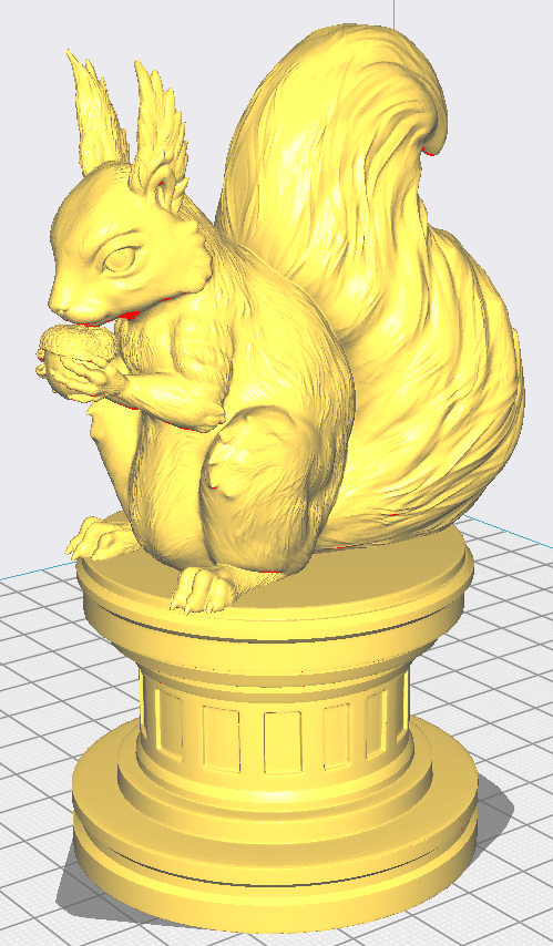 High Detailed - Squirrel Figure by Onur Yıldırım | Download free STL ...