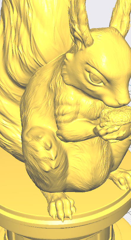 High Detailed - Squirrel Figure by Onur Yıldırım | Download free STL ...
