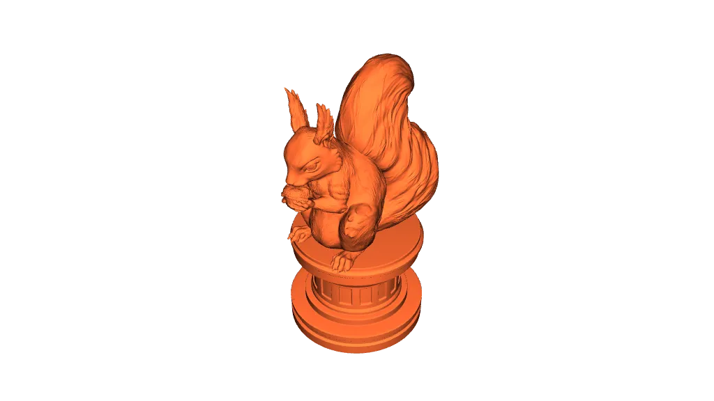 High Detailed - Squirrel Figure by Onur Yıldırım | Download free STL ...