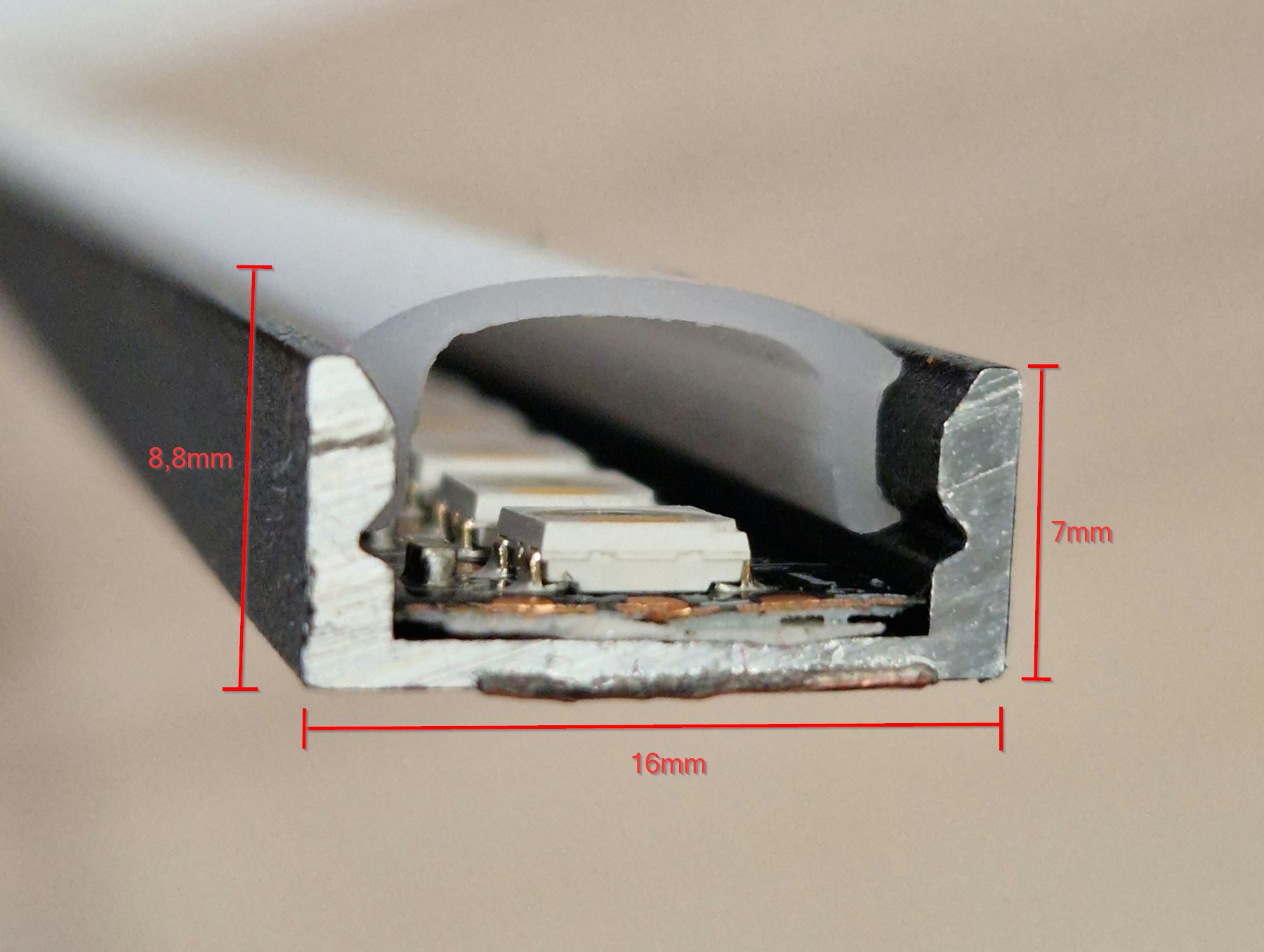 Bed Headboard LED Aluminum Profile Holder by Simon | Download free STL ...