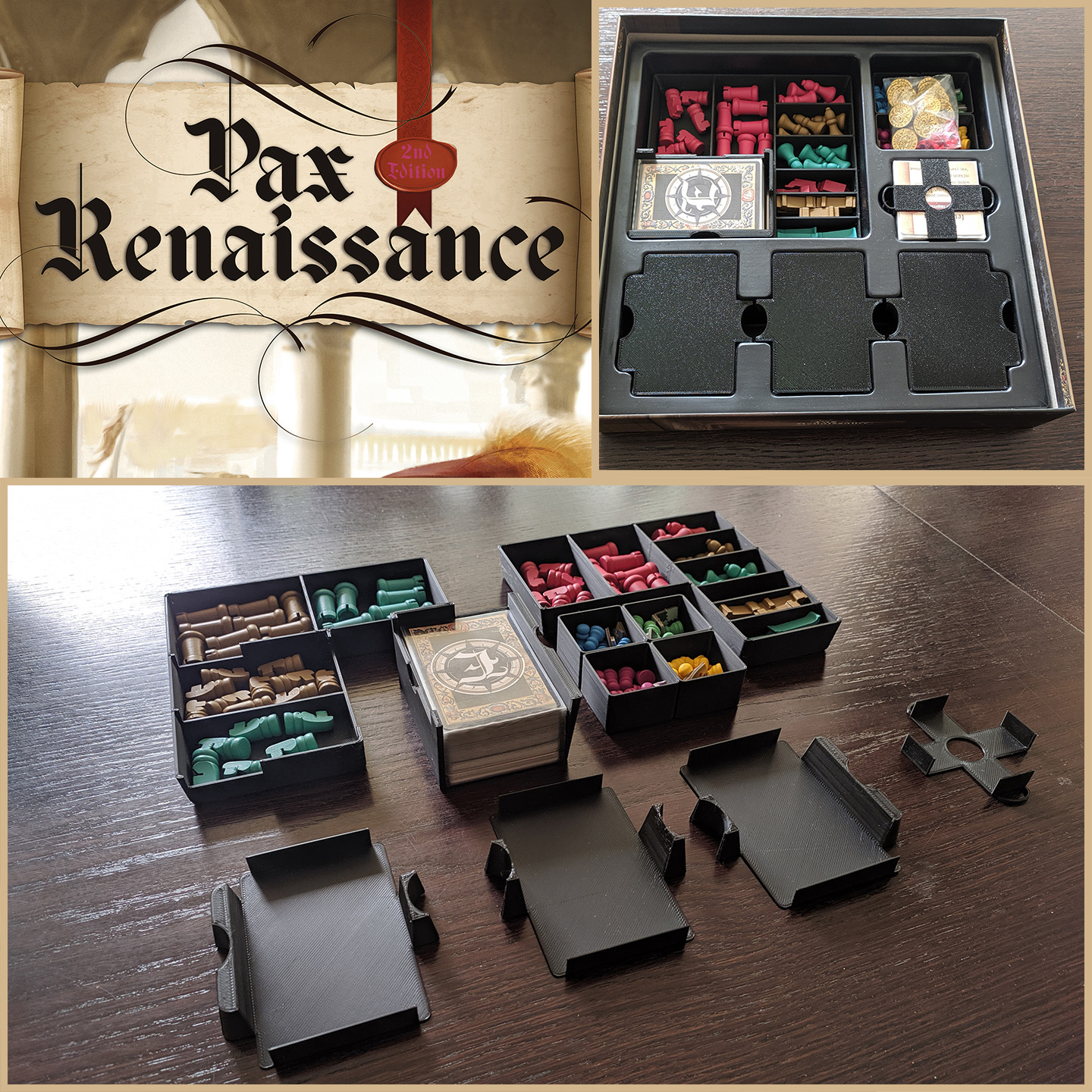 Pax Renaissance 2nd Edition Insert by kalwin | Download free STL model ...