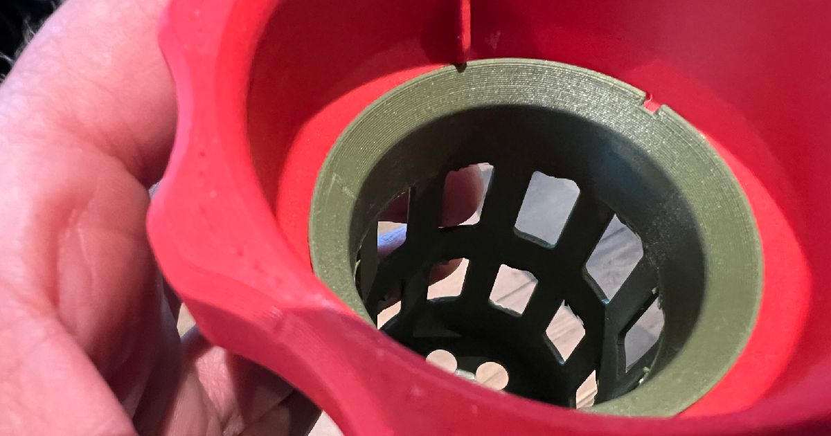 Net Cup for "Modified "Planter Netcup" For Hydroponic Tower" by Miklos ...