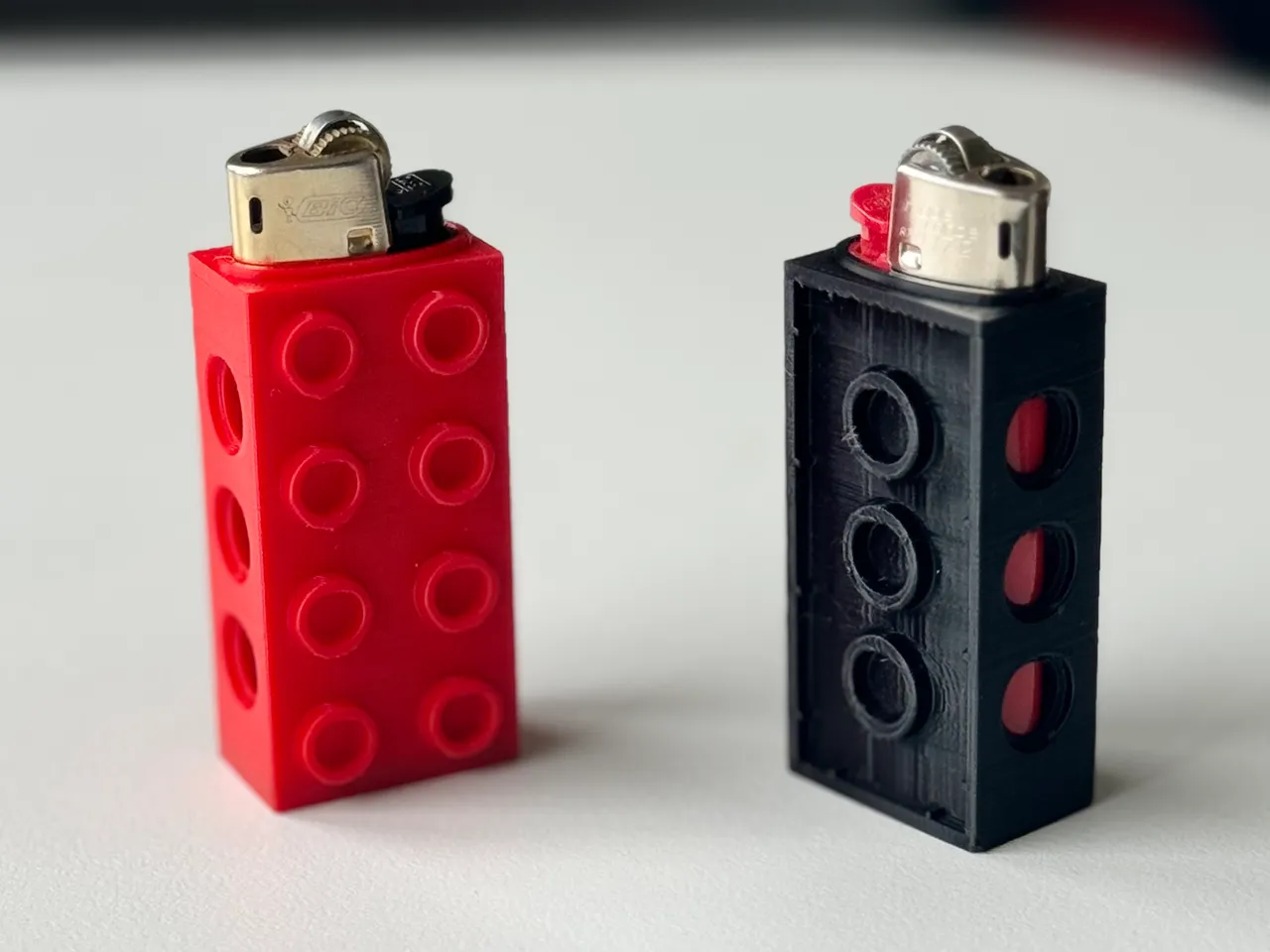 BIC LEGO technic lighter by woelpi | Download free STL model ...