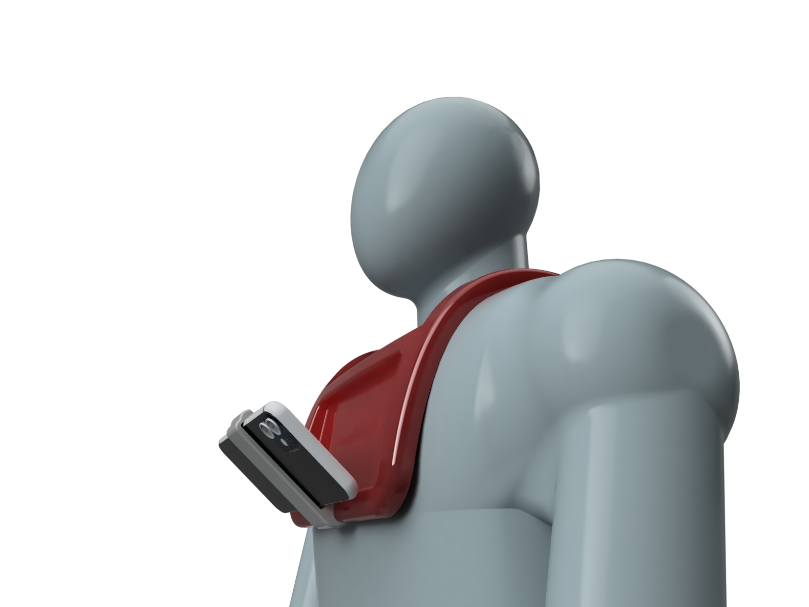 Chest Phone Strap by hangbar3d | Download free STL model | Printables.com