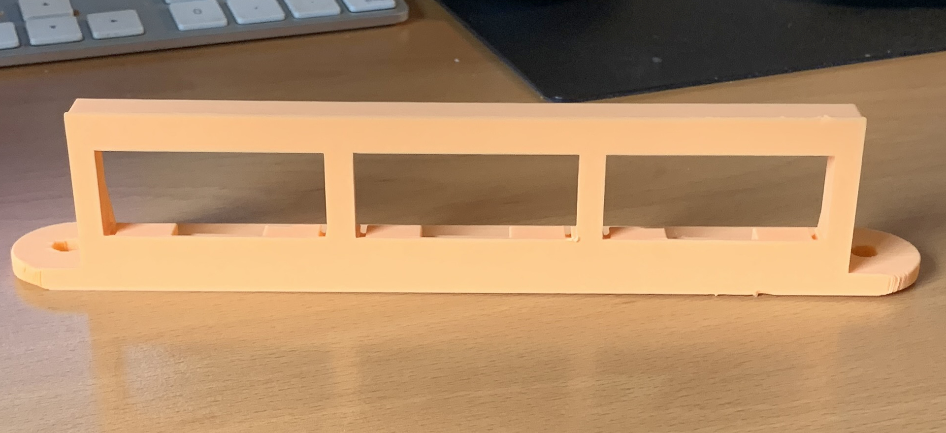 Triple display holder for quad fourteen segment led displays by ...