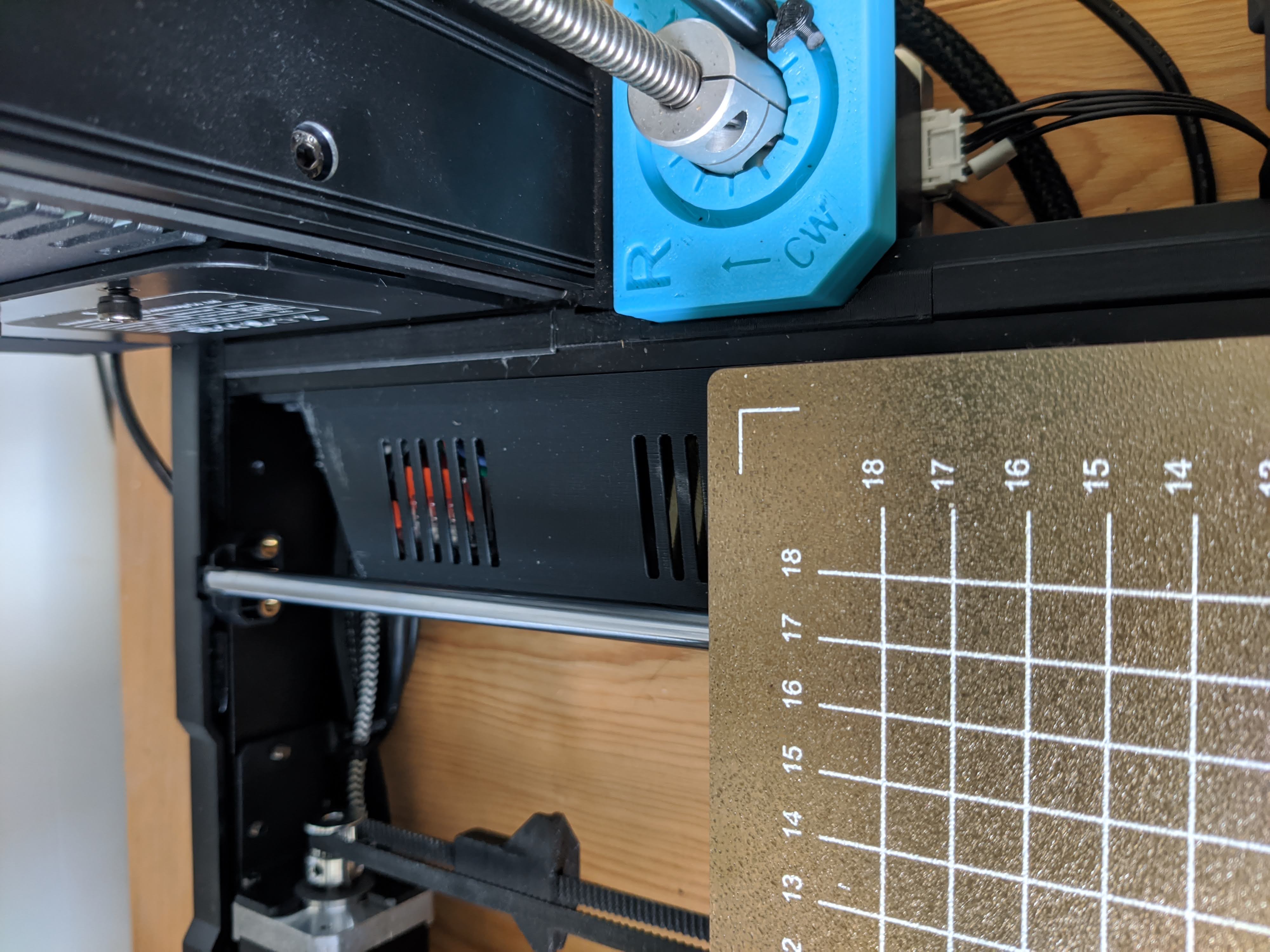 2040 Extrusion Mounted Box (fits under Sovol SV06 print bed) by Ryan ...