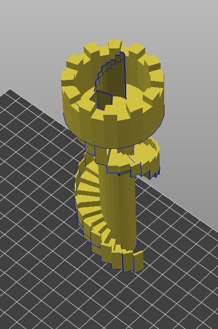 Dice tower SPIRAL STAIRS by JR prints | Download free STL model | Printables.com