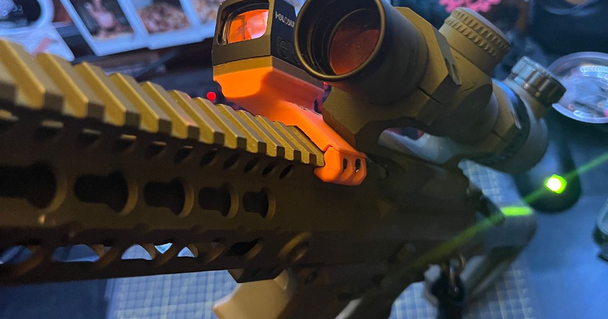 Holosun 407k Canted Picatinny Mount by agatha williams | Download free ...