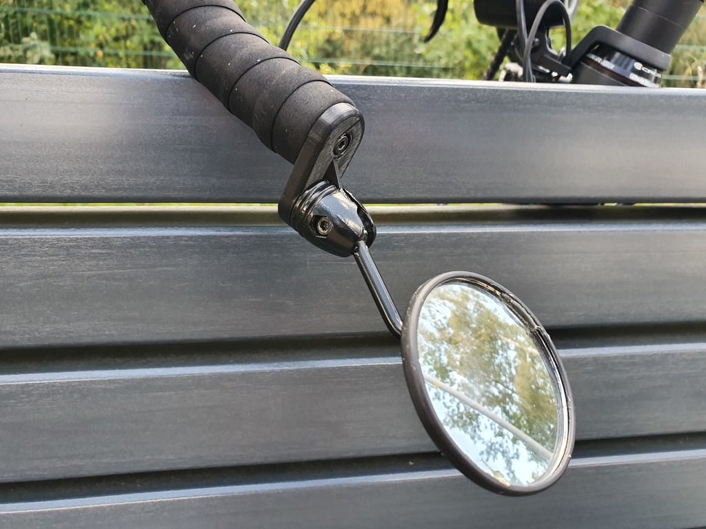 Bar-End Bicycle Mirror Mount by Ole | Download free STL model ...