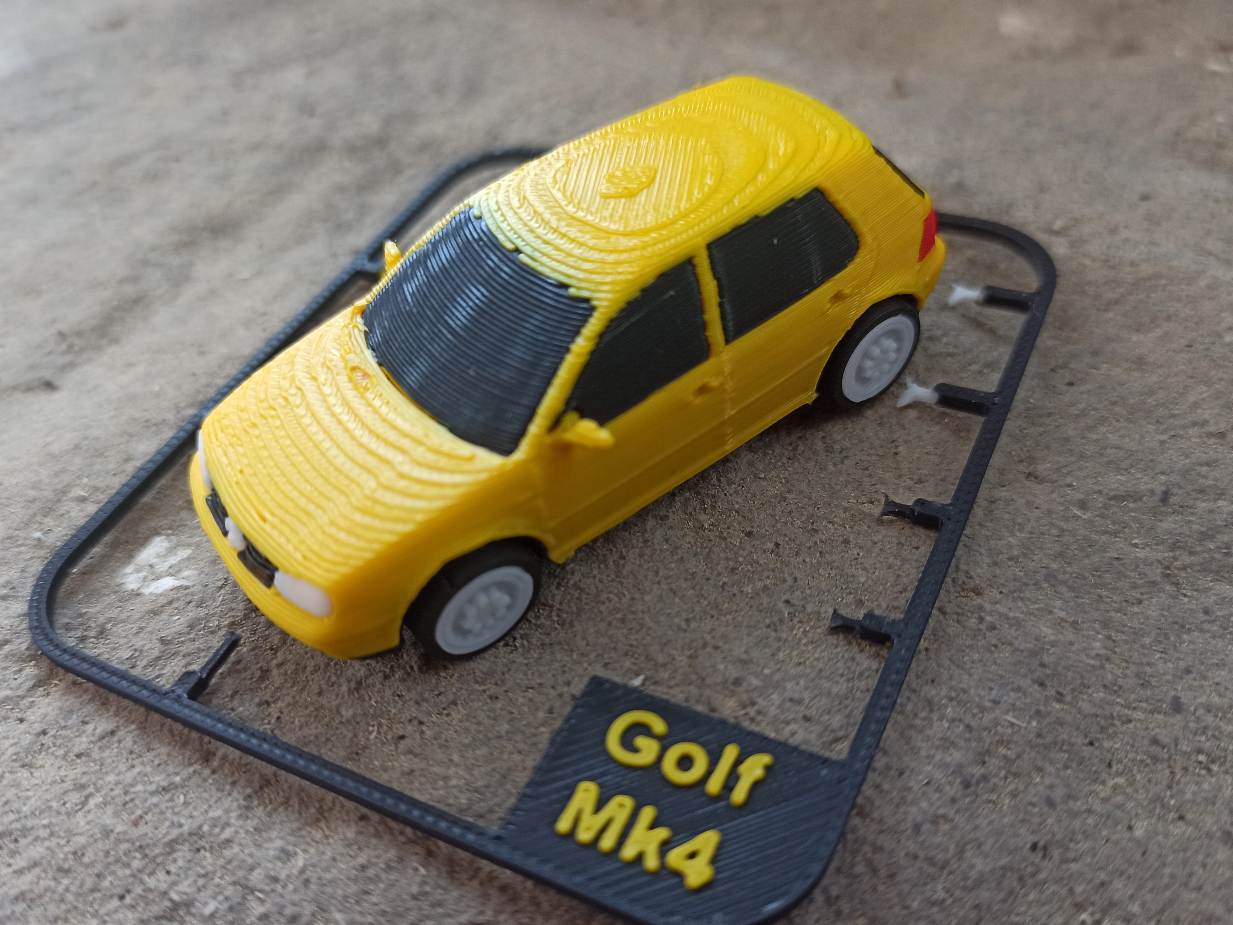 Volkswagen Golf MK4 Kit Card by Jerryie | Download free STL model ...