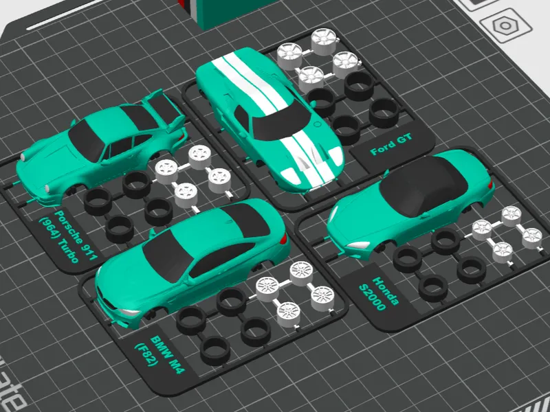 Volkswagen Golf MK4 Kit Card by Jerryie | Download free STL model ...