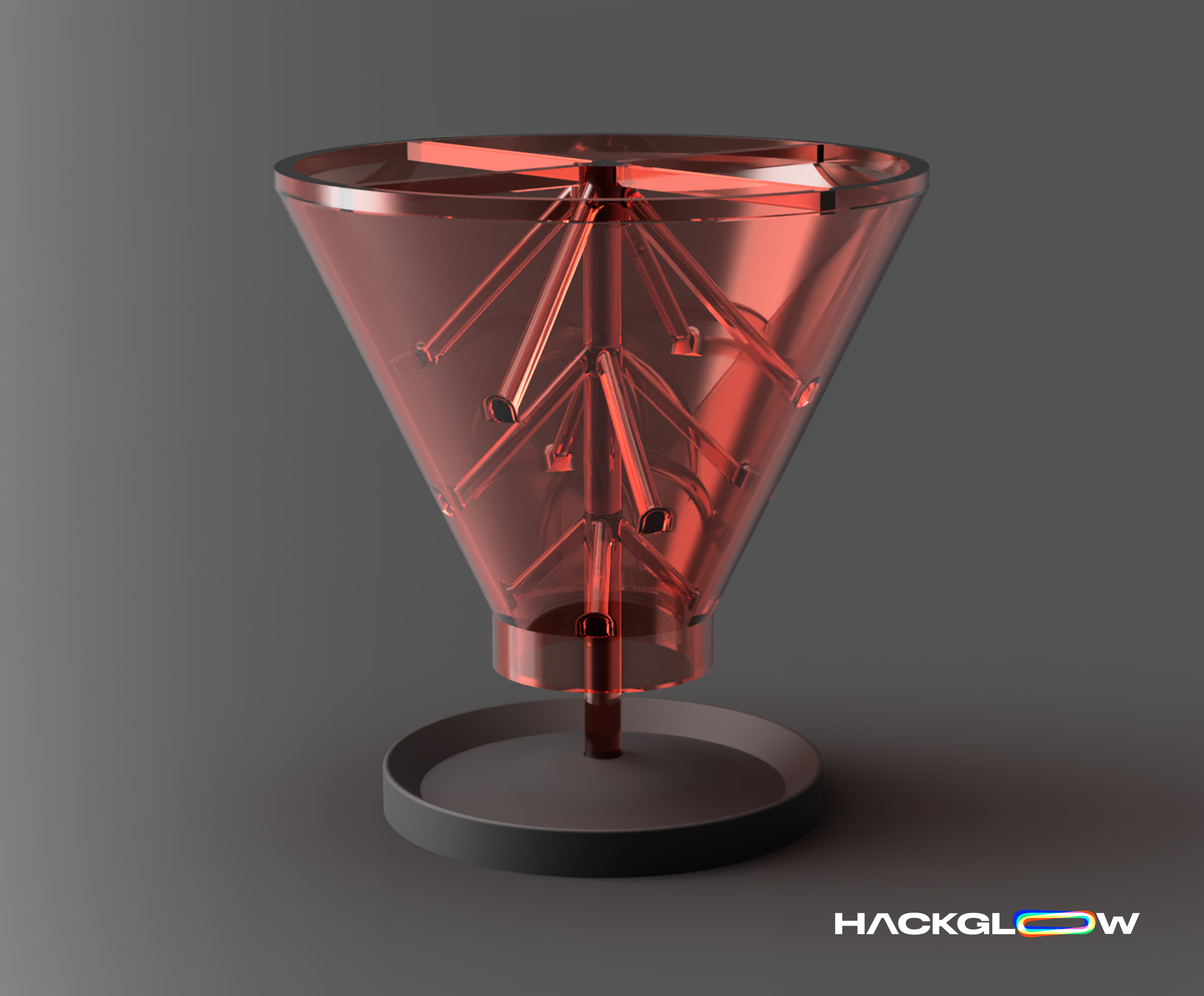 Simple 360° Viewing Dice Tower V1 + V2 by okuyuki | Download free STL ...