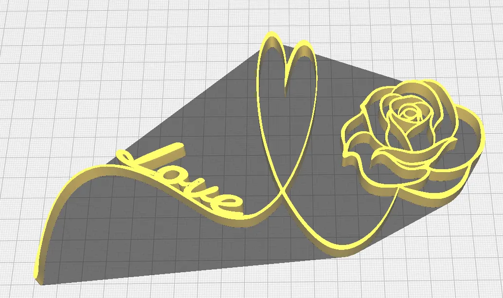 Loveline & Loveline with Rose by Dennis Neumann | Download free STL ...