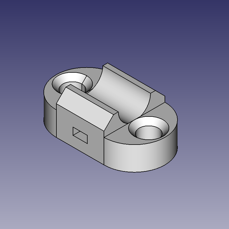 Cable clip for 6.25 mm OD cable by smooth_jamie | Download free STL ...