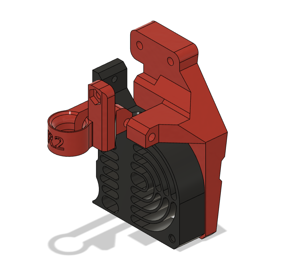 Prusa Mini direct drive extruder von Simon Tratter | Kostenloses STL ...