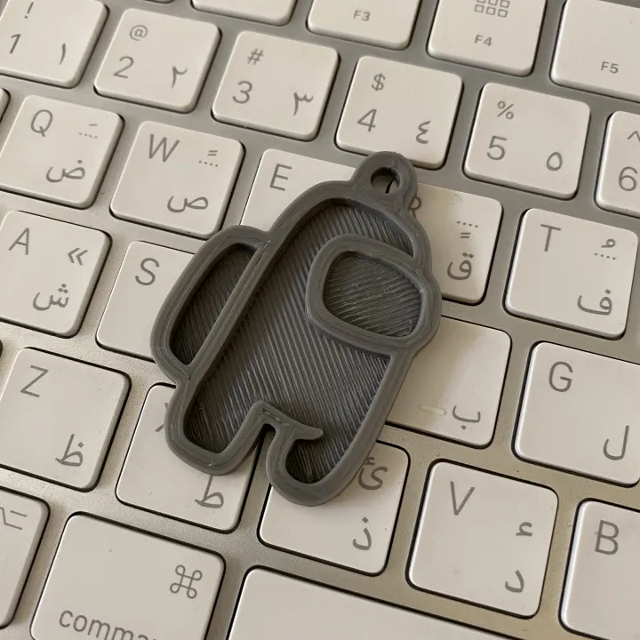 Among Us Keychain by Dubai Builds | Download free STL model ...