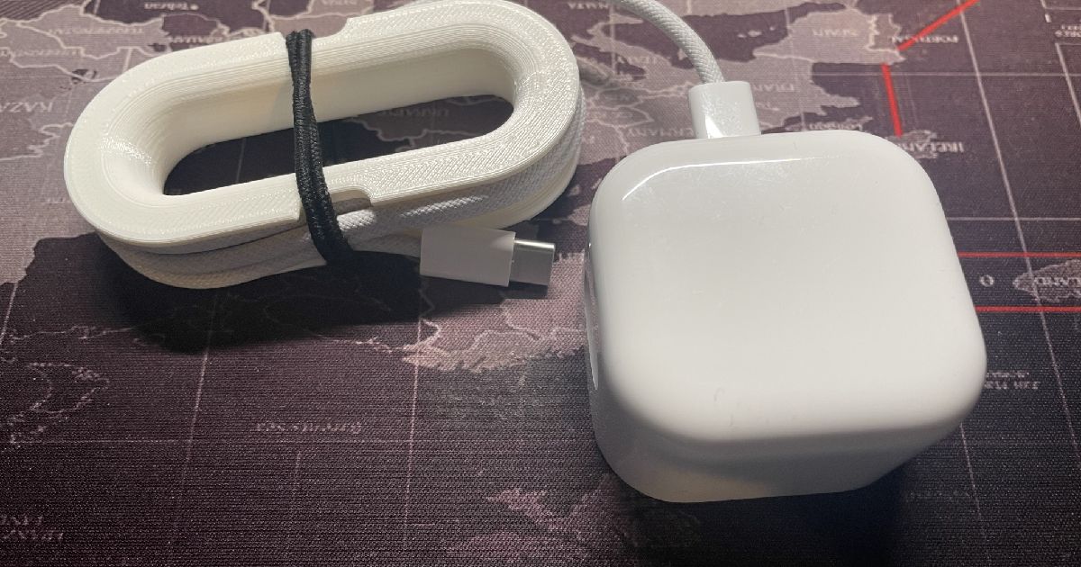 iPad USB-C Cable Organiser by Pelican 3D | Download free STL model ...