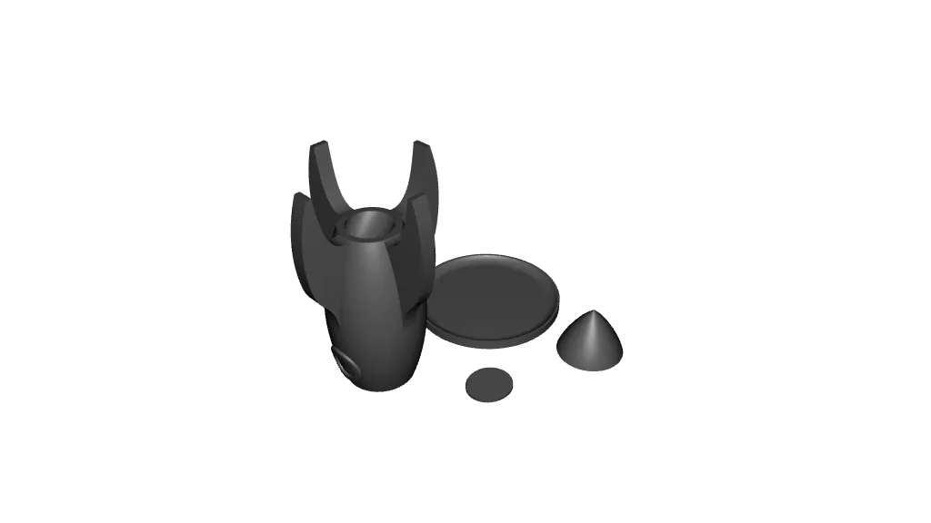 Cohete dado by Dani Prieto | Download free STL model | Printables.com