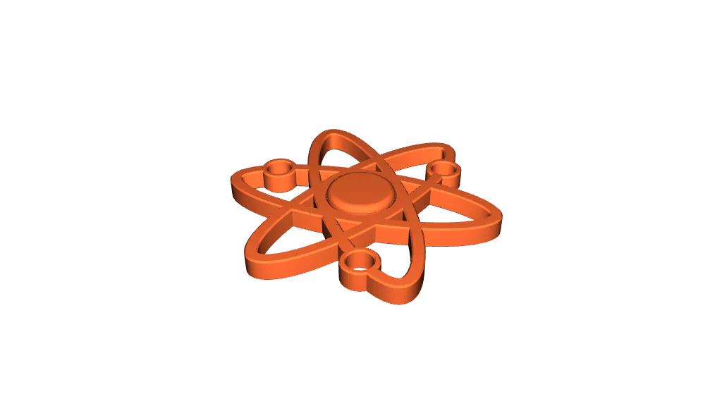 Atomic Fidget Spinner by MichaelZ | Download free STL model ...
