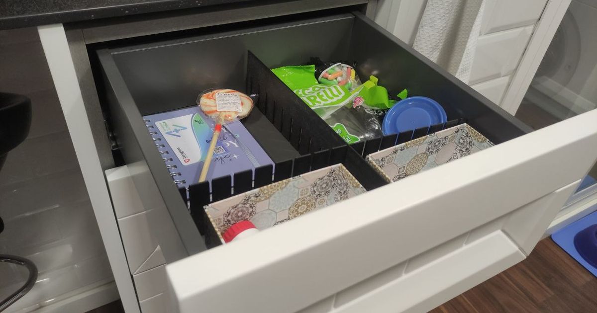 Adjustable Drawer Divider-Spacer by Ljhtom (Javier Hernando) | Download ...