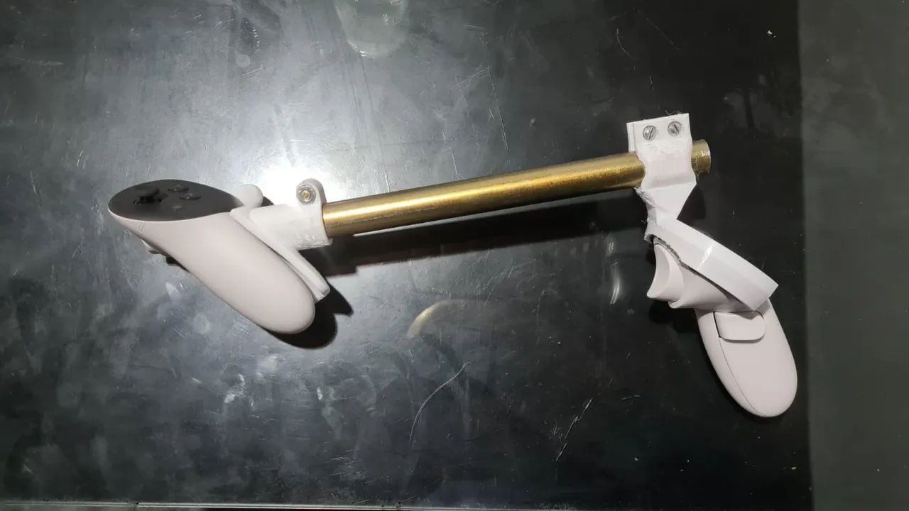 Simple Meta Quest 3 GUNSTOCK by Agustin Simon | Download free STL model ...