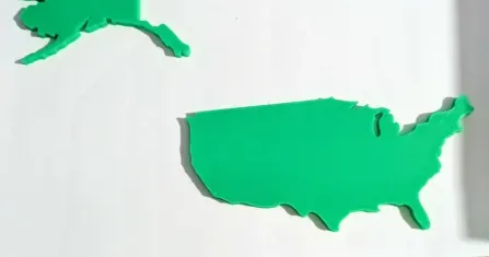 United States map by fastwheel08 | Download free STL model | Printables.com