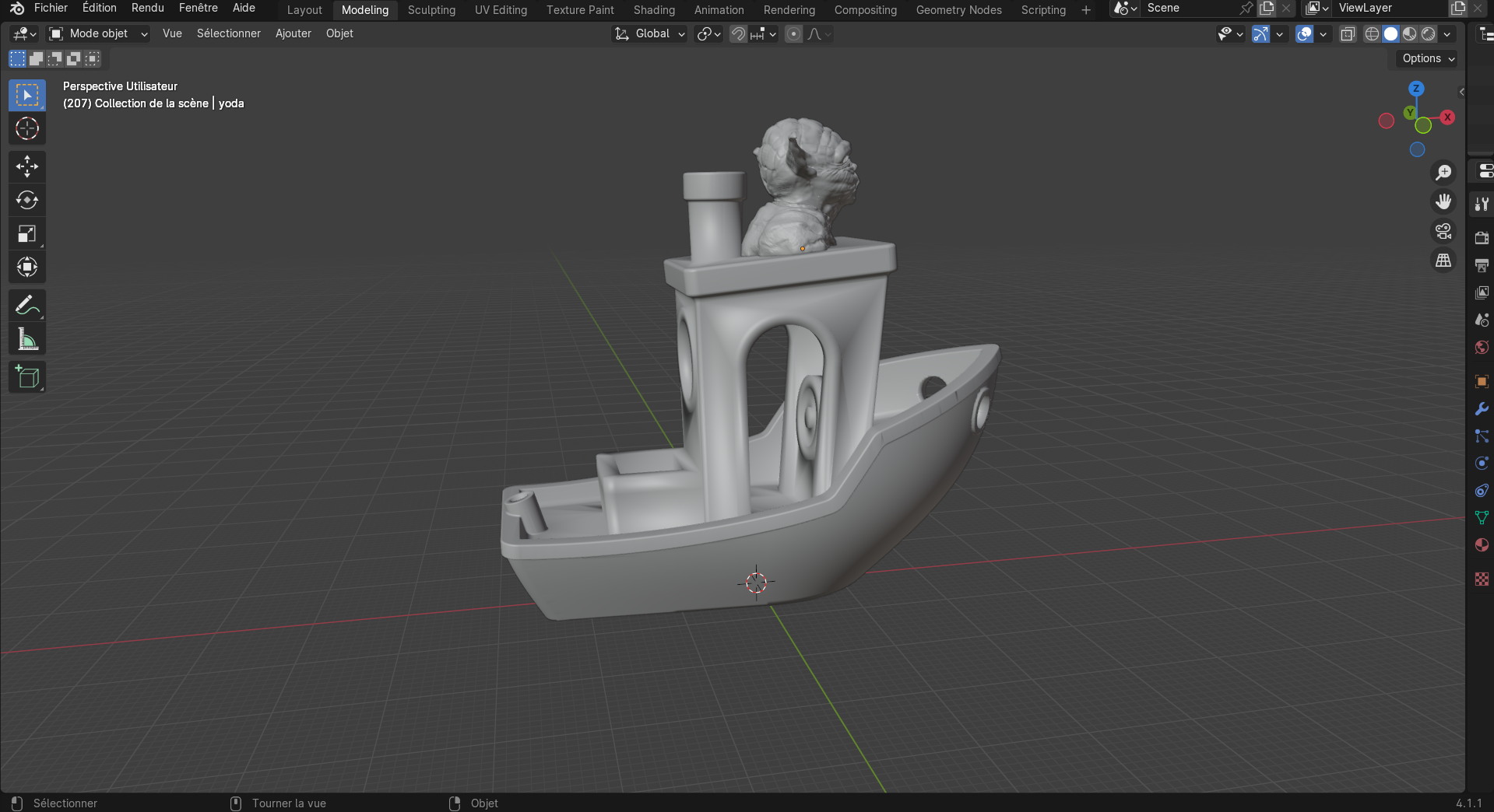 Benchy Yoda by Antoine Giguère | Download free STL model | Printables.com