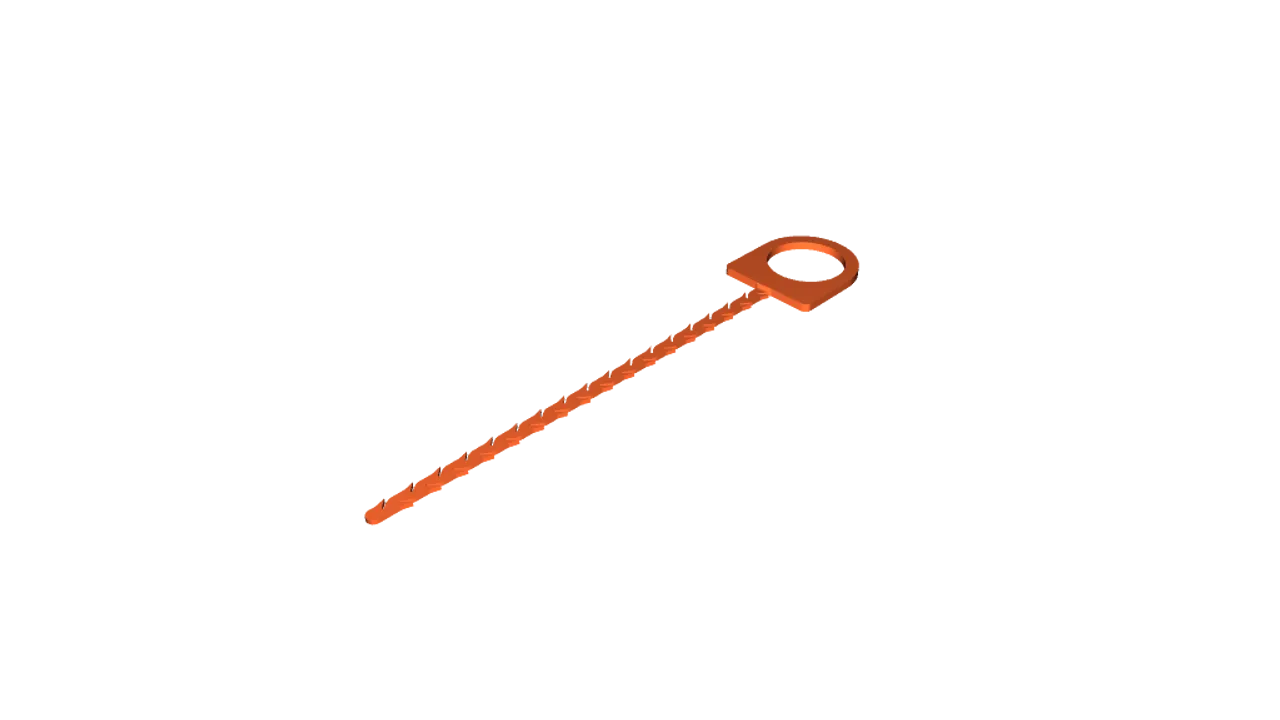 Robust Drain Snake by galactic | Download free STL model | Printables.com