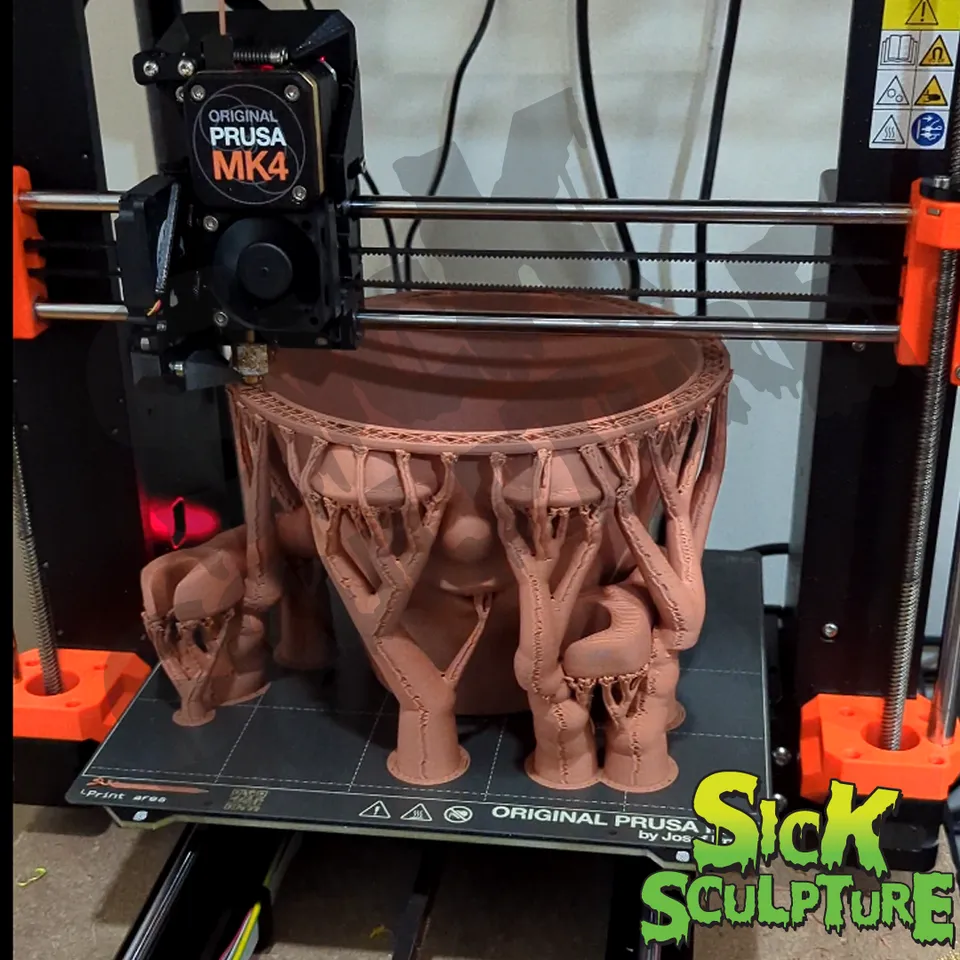 420 pot smoking pot planter by Sicksculpture | Download free STL model ...