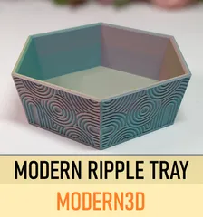 Modern Ripple Tea Box by Modern3D | Download free STL model ...