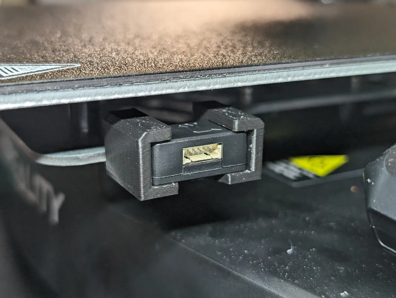 Ender 3 V3 KE Gsensor/Vibration Sensor Bed Mount by TwistedNexus ...