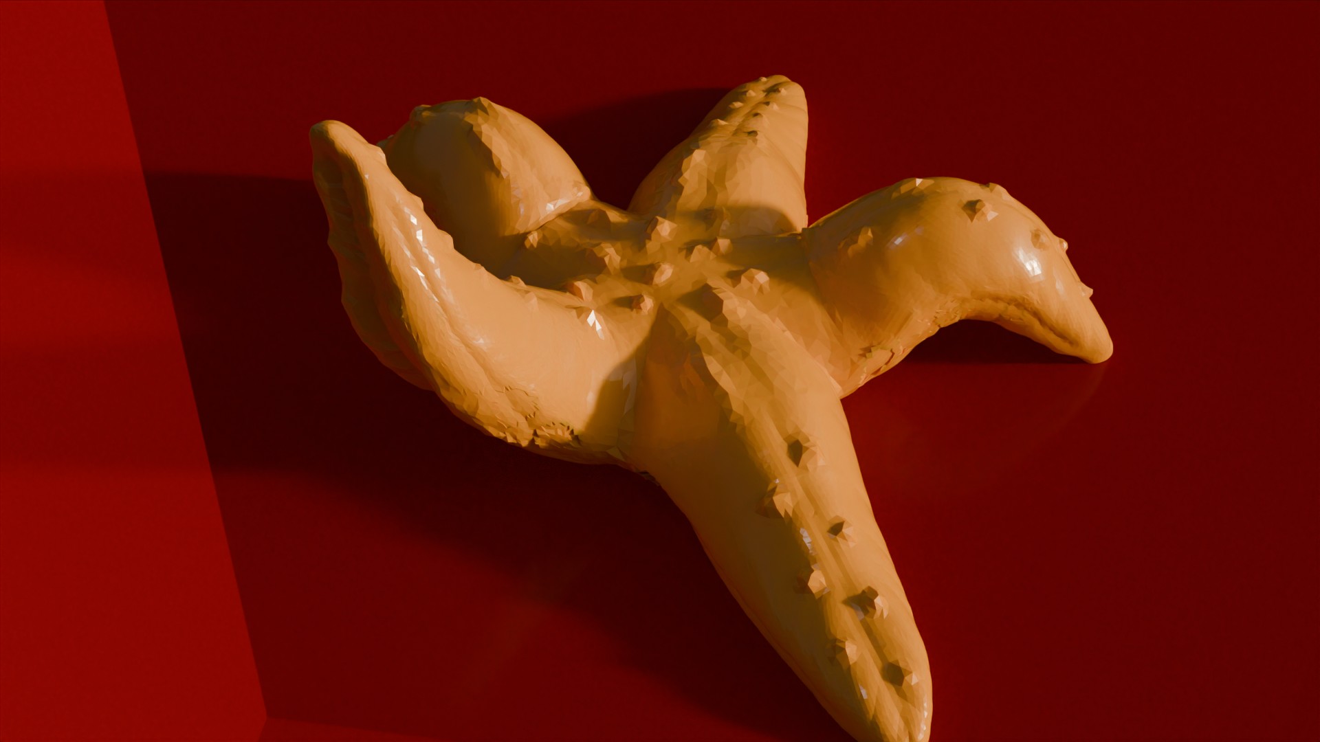 Starfish (Seastar) (Wall mountable) by tduerig | Download free STL ...
