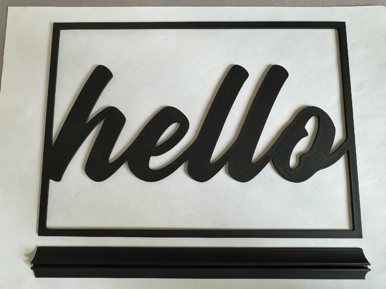 Hello by Moriel | Download free STL model | Printables.com