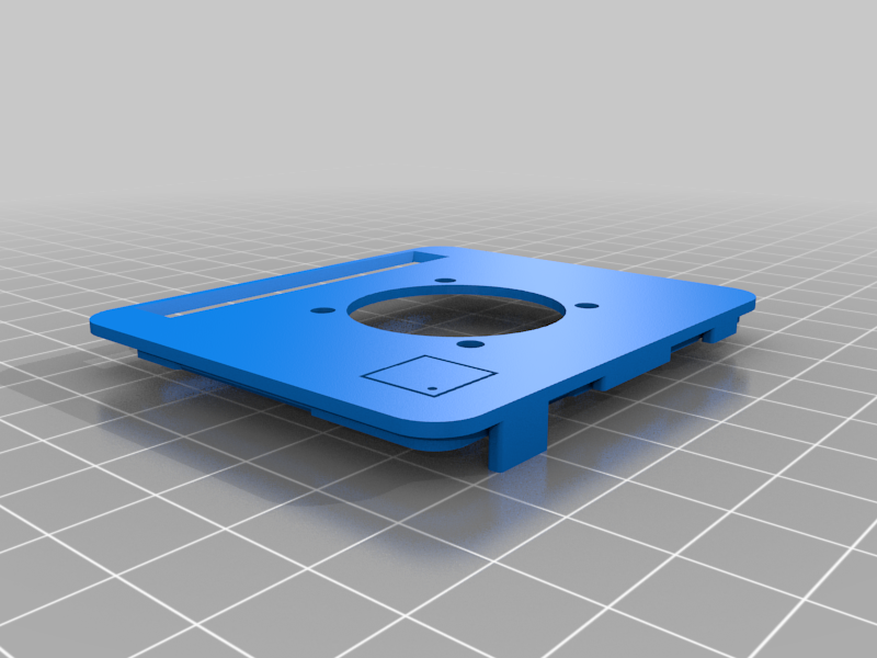 Raspberry Pi 3 model A+ case with 3007 fan by MakerDust | Download free ...