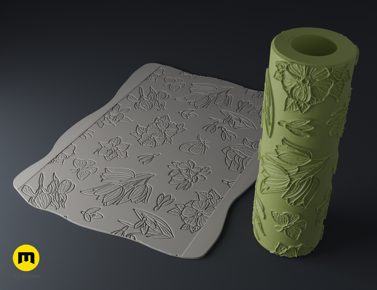 Texture Rollers - Spring Flowers by 3Demon's Texture Rollers | Download ...