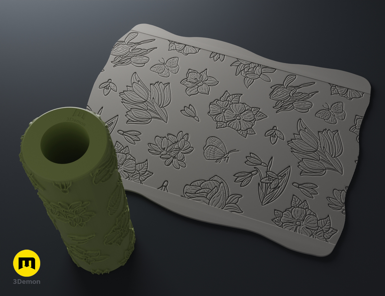 Texture Rollers - Spring Flowers by 3Demon's Texture Rollers | Download ...