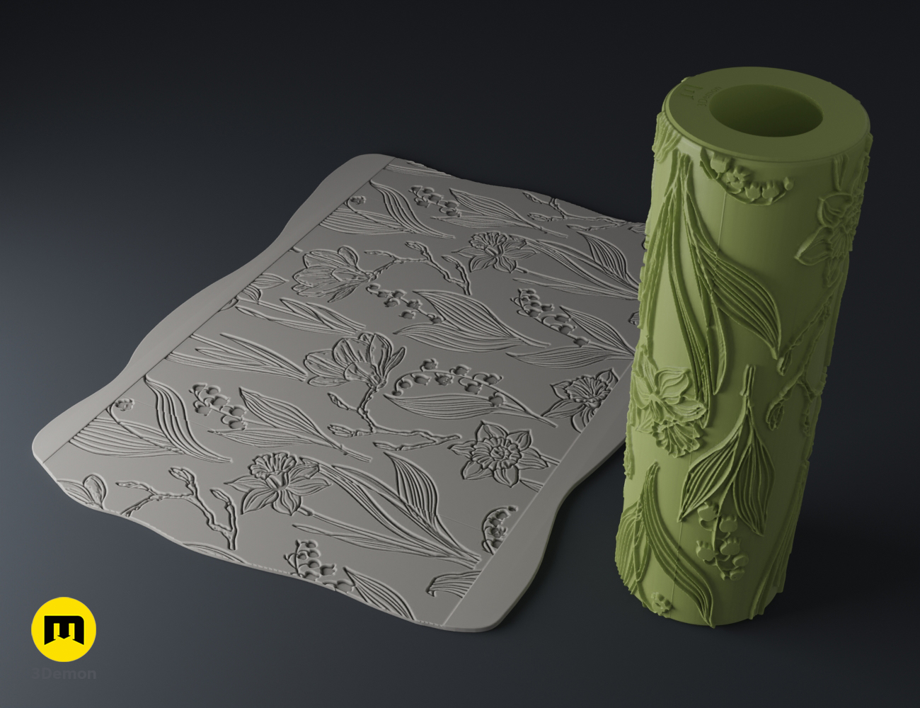 Texture Rollers - Spring Flowers by 3Demon's Texture Rollers | Download ...