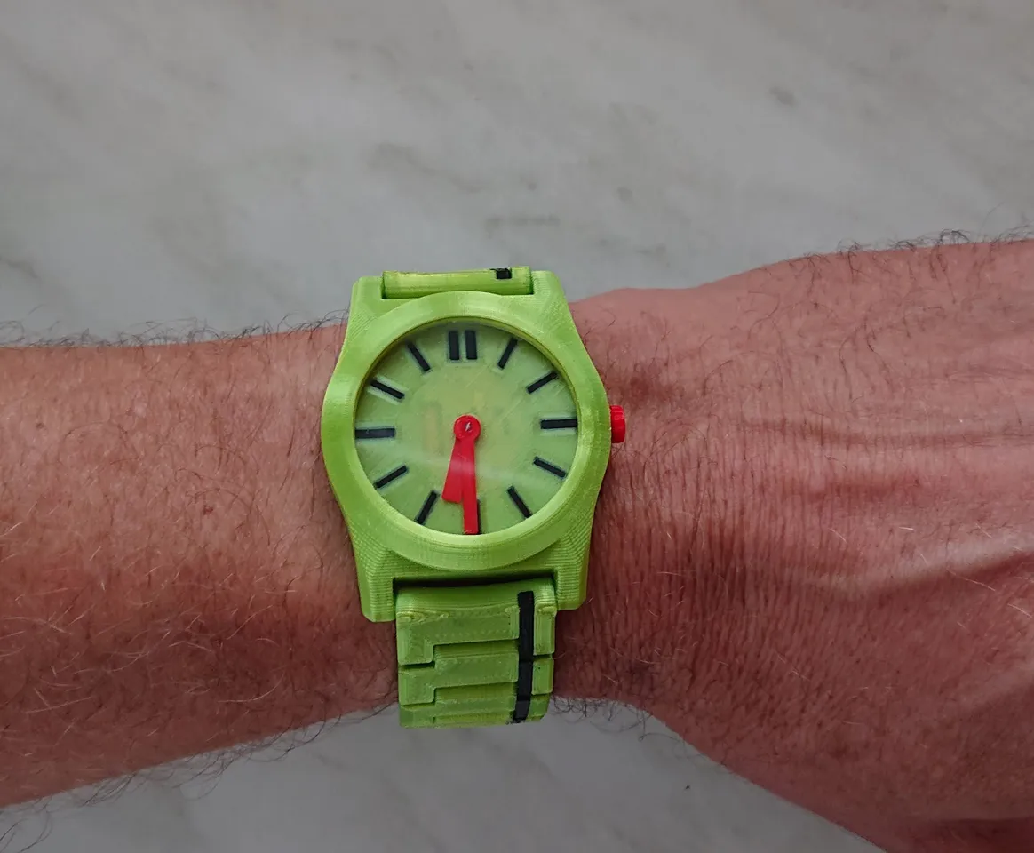 3d printed Watch by Printschnitzel.at | Download free STL model ...