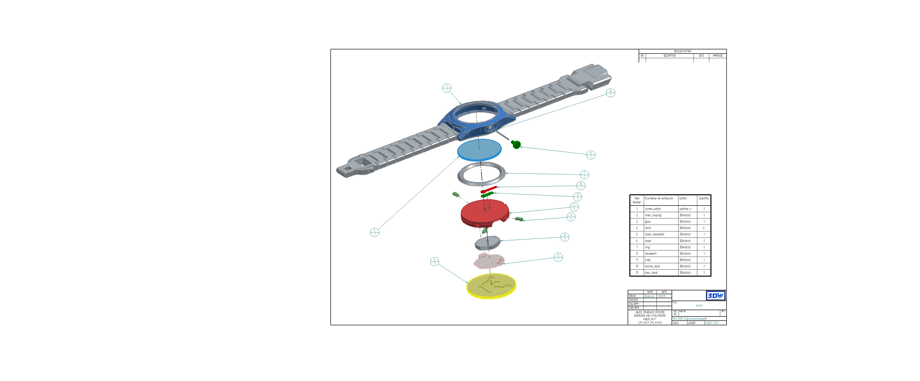 3d printed Watch by Printschnitzel.at | Download free STL model ...