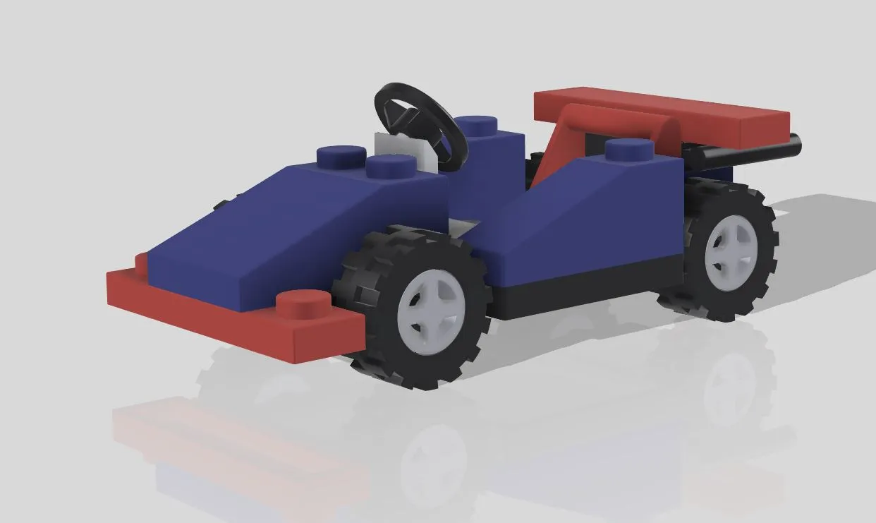 Lego Car by BeavisMotorsport | Download free STL model | Printables.com