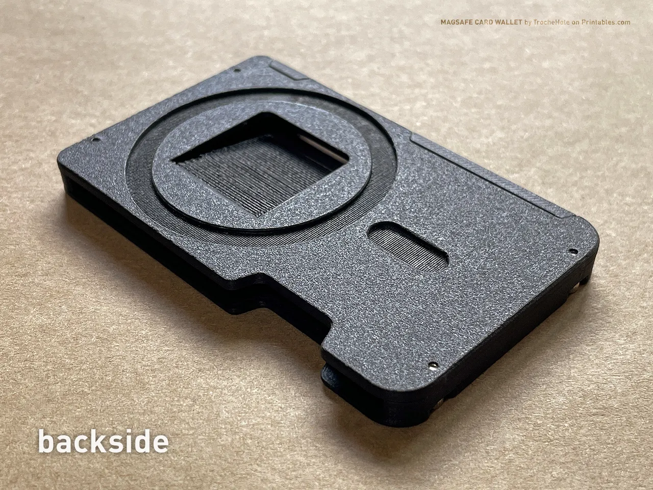 MagSafe Card Wallet by TrocheHole | Download free STL model ...
