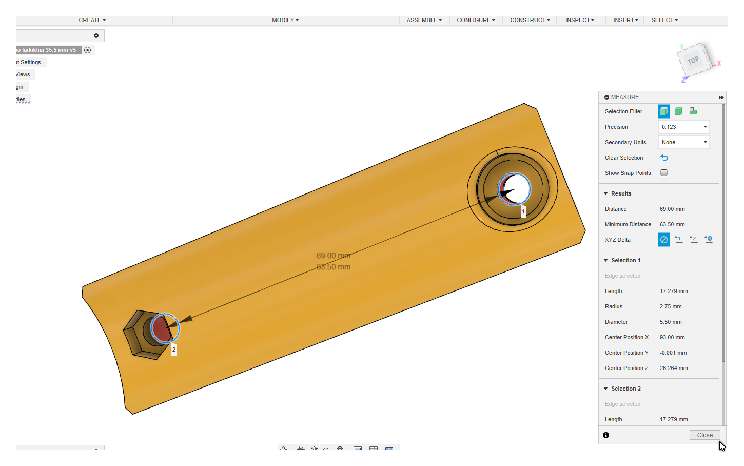 Bike Bottle mount extender by henyte | Download free STL model ...