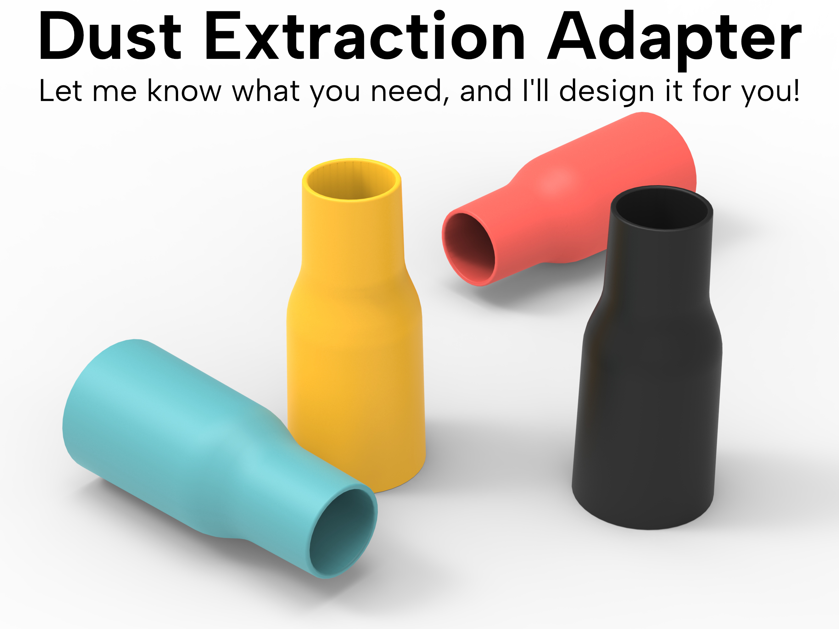 Dust Extraction Adapter Collection par Makers Manual | Téléchargez ...